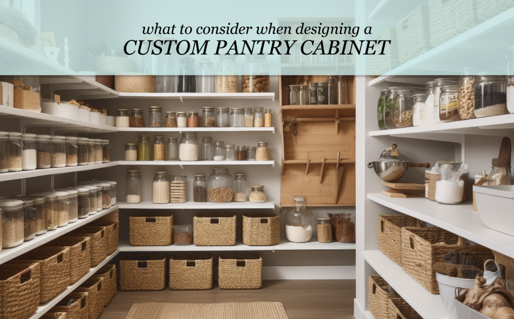 What to Consider When Designing a Custom Pantry Cabinet - Alpha to ...
